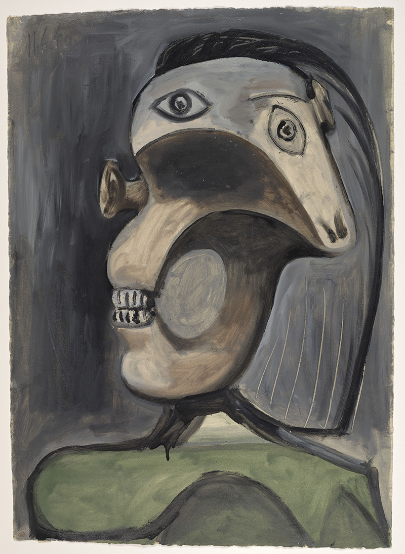 Tête De Femme 1940 Musée Picasso Paris